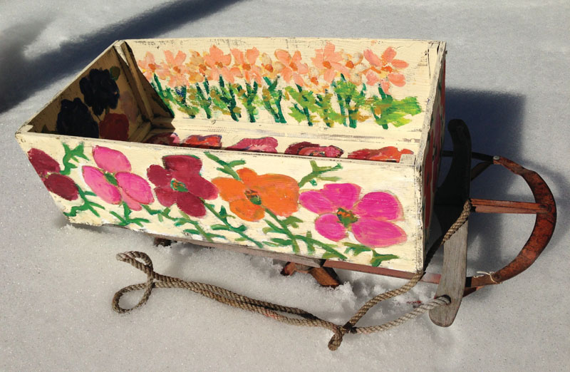 Art sled exhibit on display through Thursday in Vail Village ...